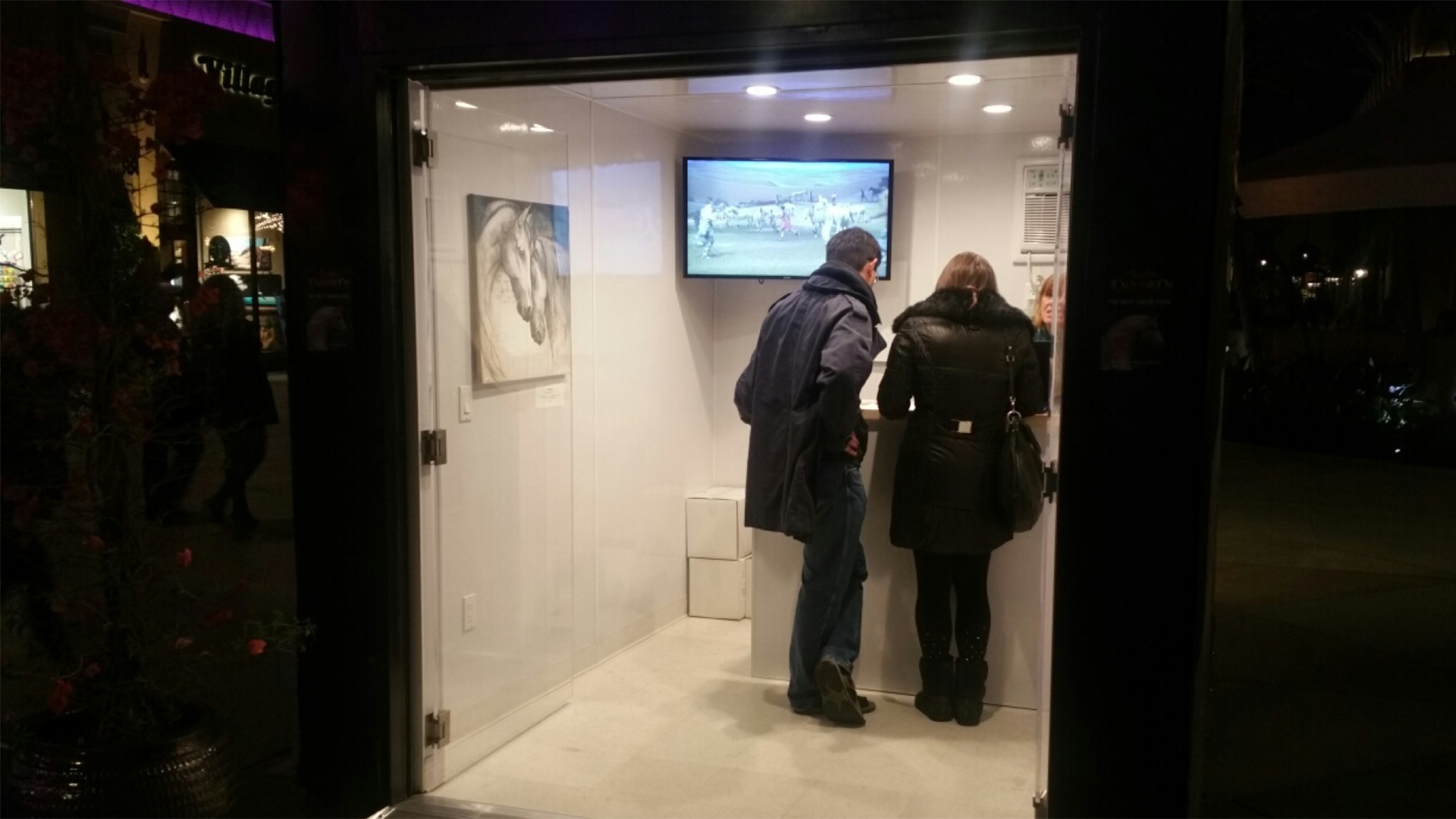 Cavalia Shipping Container Ticket Booth - IPME