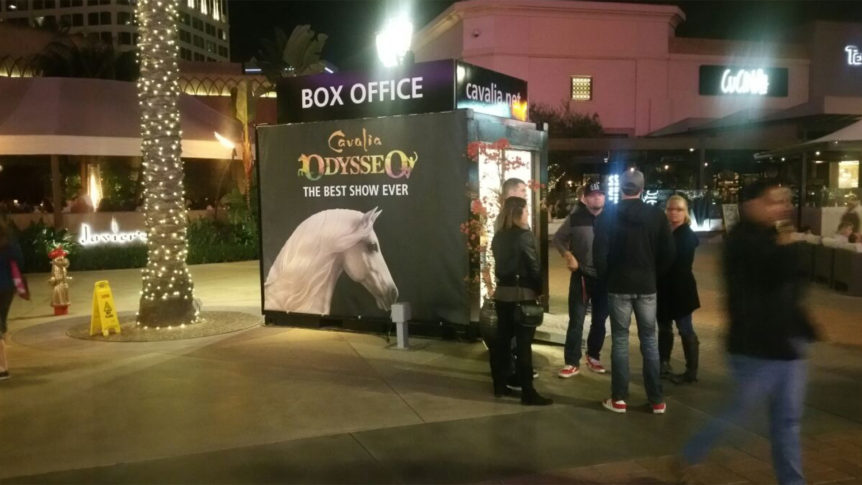 Cavalia Shipping Container Ticket Booth - IPME