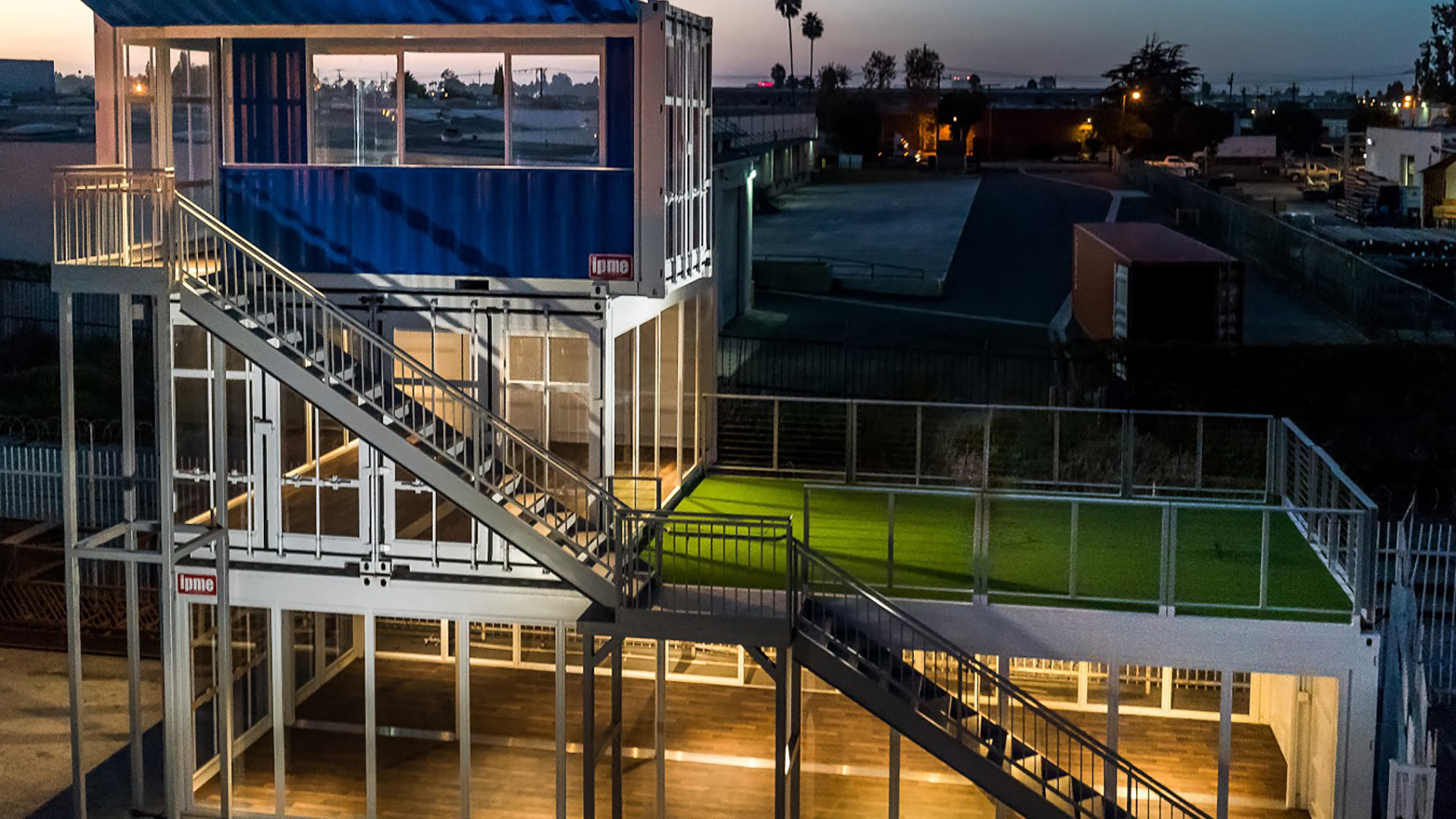 IPME VIP Shipping Container Lounge - IPME