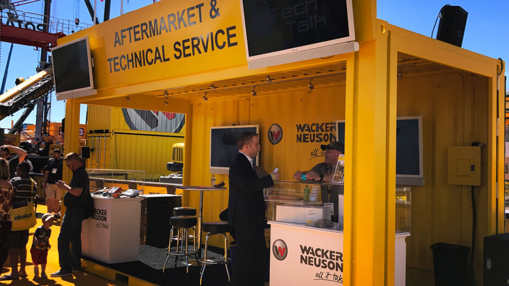 Wacker Neuson Container Booth - IPME