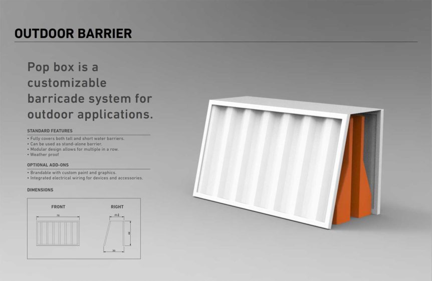 Modular Barricade Systems & Container Barriers | IPME