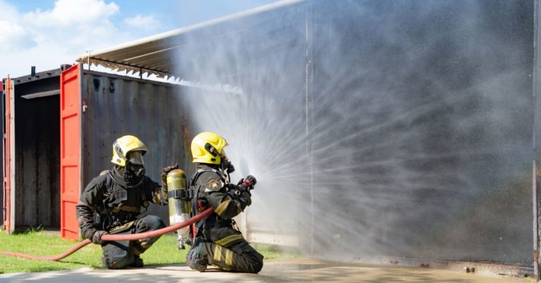 Why Shipping Containers Are Perfect for Firefighter Training