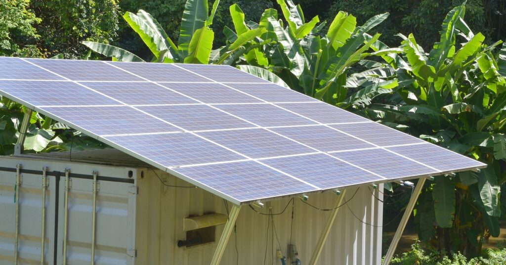 The Benefits of Solar-Powered Shipping Container Structures